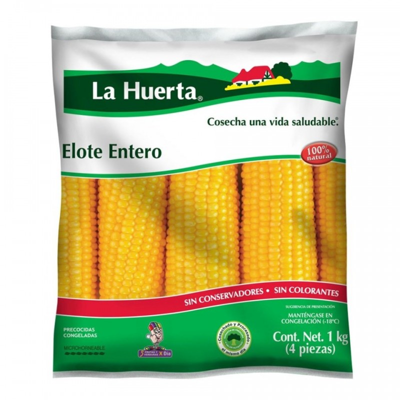 Elote congelado La Huerta enteros 1 kg